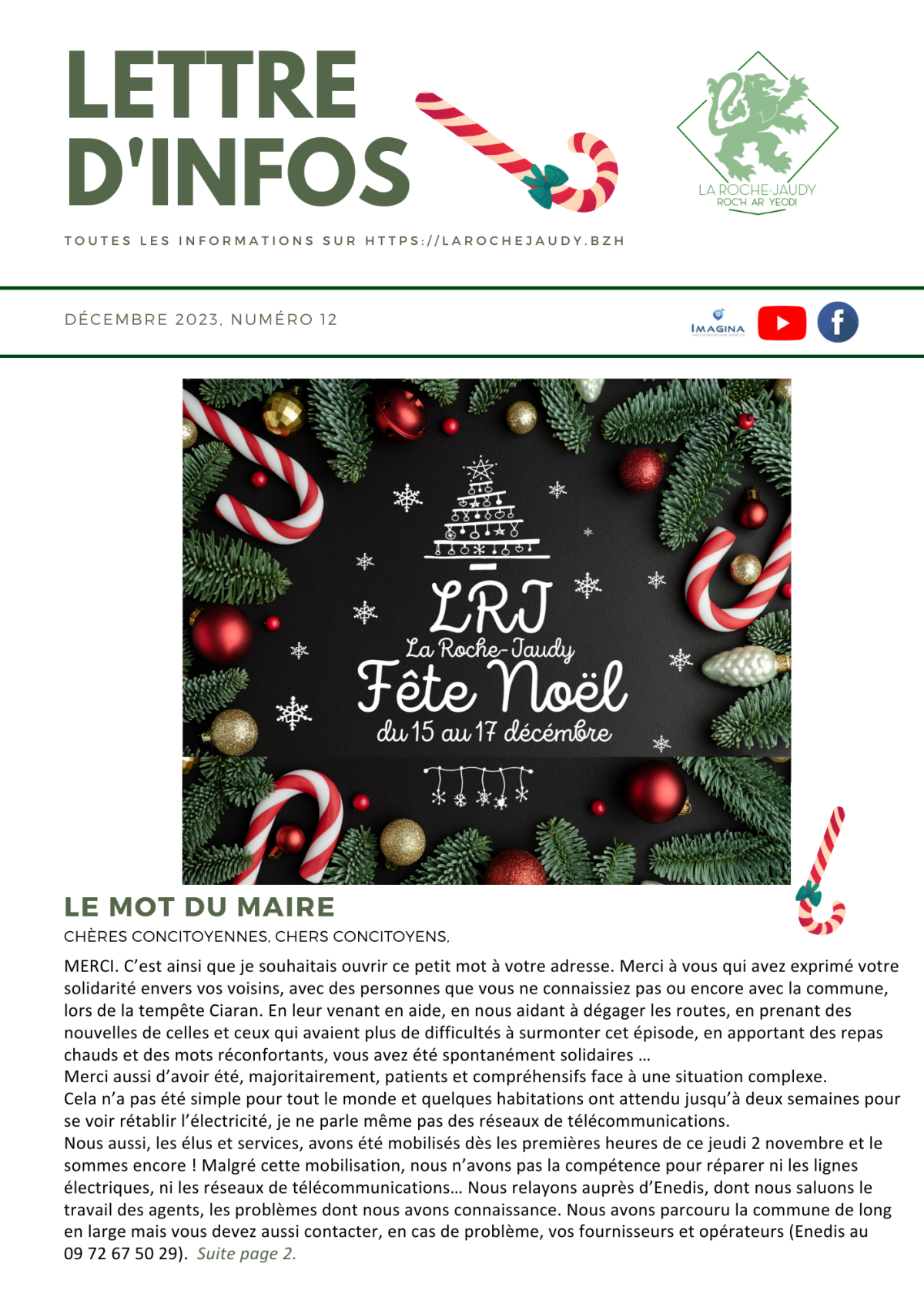 Bienvenue sur le site de la commune de La Roche-Jaudy en Bretagne